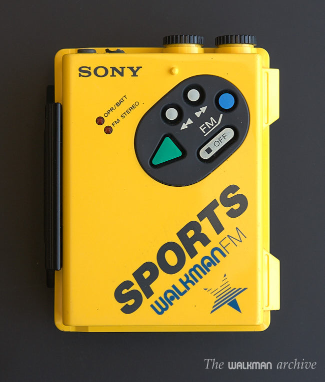 Original Sony Walkman Yellow